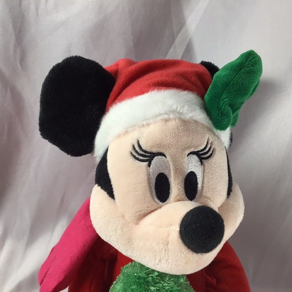 Disney | Holiday | Minnie Mouse Animated Plush Sings Wish You Merry ...